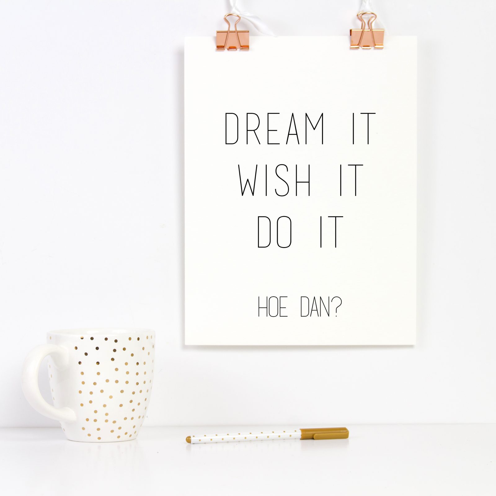 Zo doe je dat | Van idee naar droombaan in 3 tips